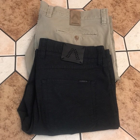 alberto | Pants | Alberto Regular Slim Fit Basket Weave Pants Bundle ...